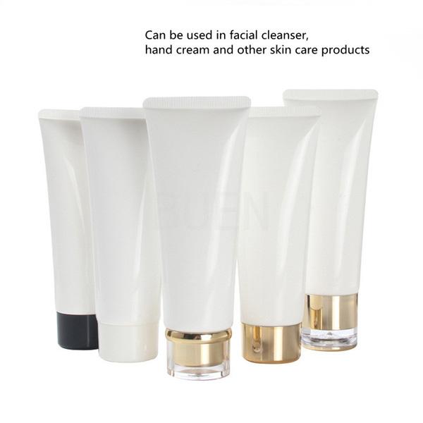 Two Layer Plastic Cosmetic Tube 380g , Body Lotion Tube Packaging